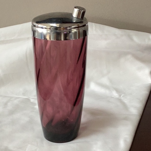 Hazel-Atlas | Dining | Vintage Hazel Atlas Moroccan Amethyst Swirl ...